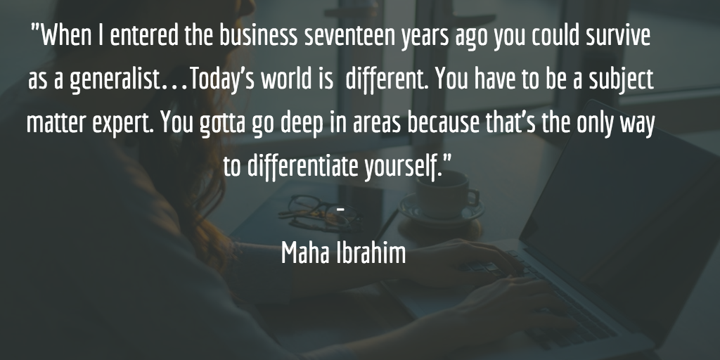 Maha Ibrahim – The Waiter's Pad