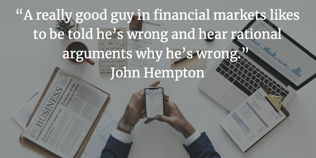 John Hempton – The Waiter's Pad